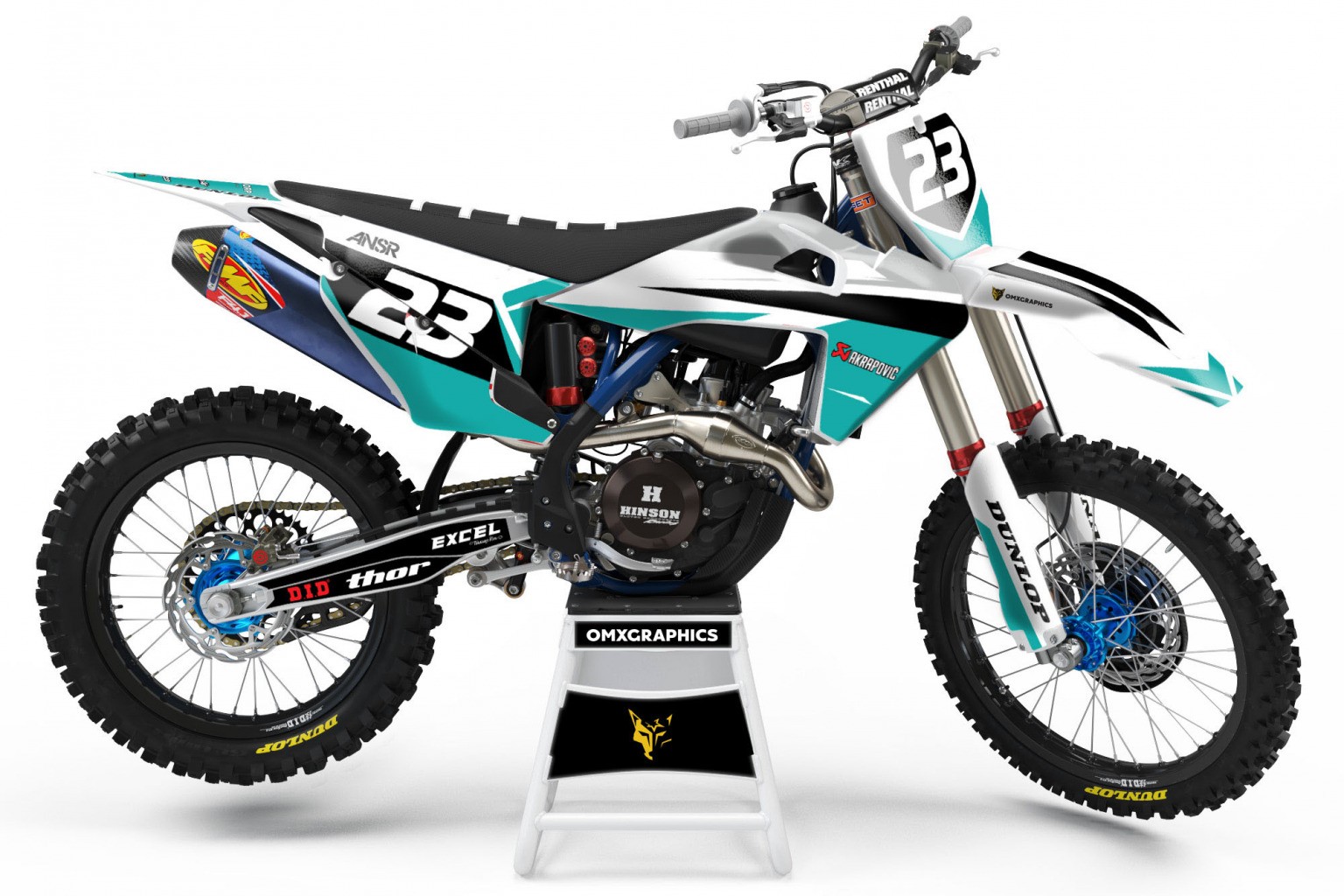 Custom Graphics Kit For Husqvarna 'NATION' – OMXGraphics