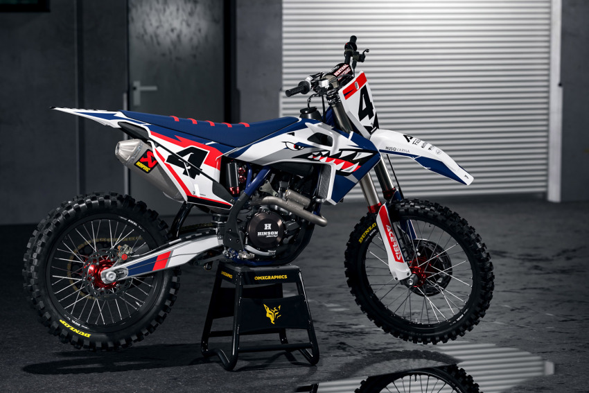 Husqvarna SHARK Supermoto Graphics Kit – OMXGraphics