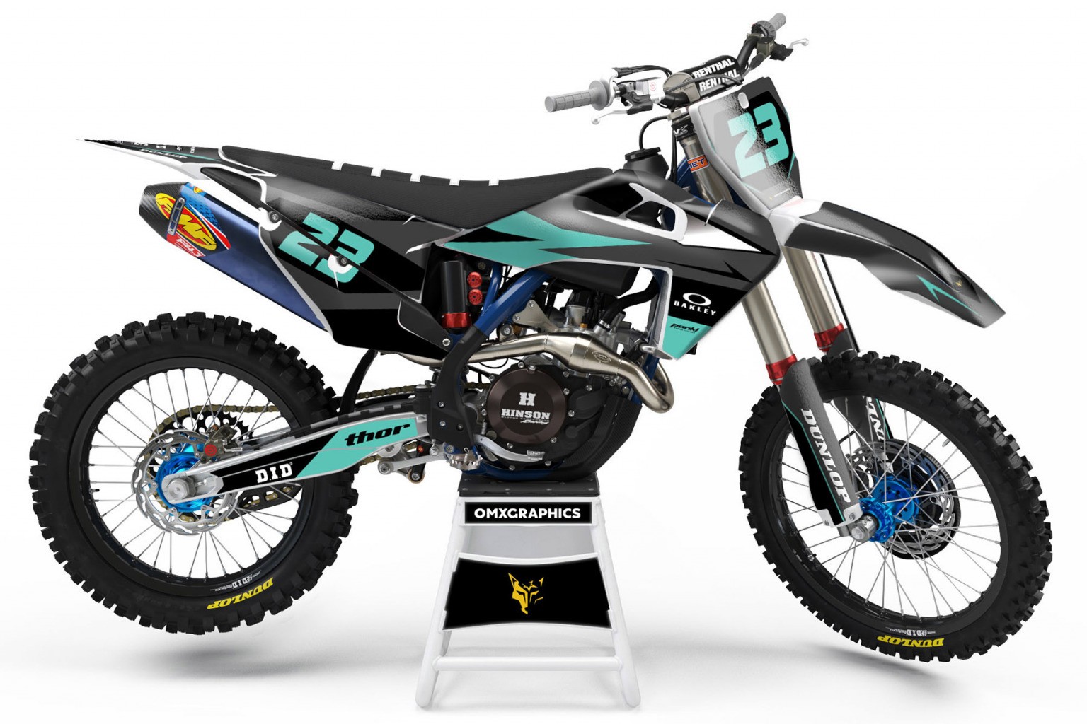 KTM DELTA Graphics Kit Orange – OMXGraphics