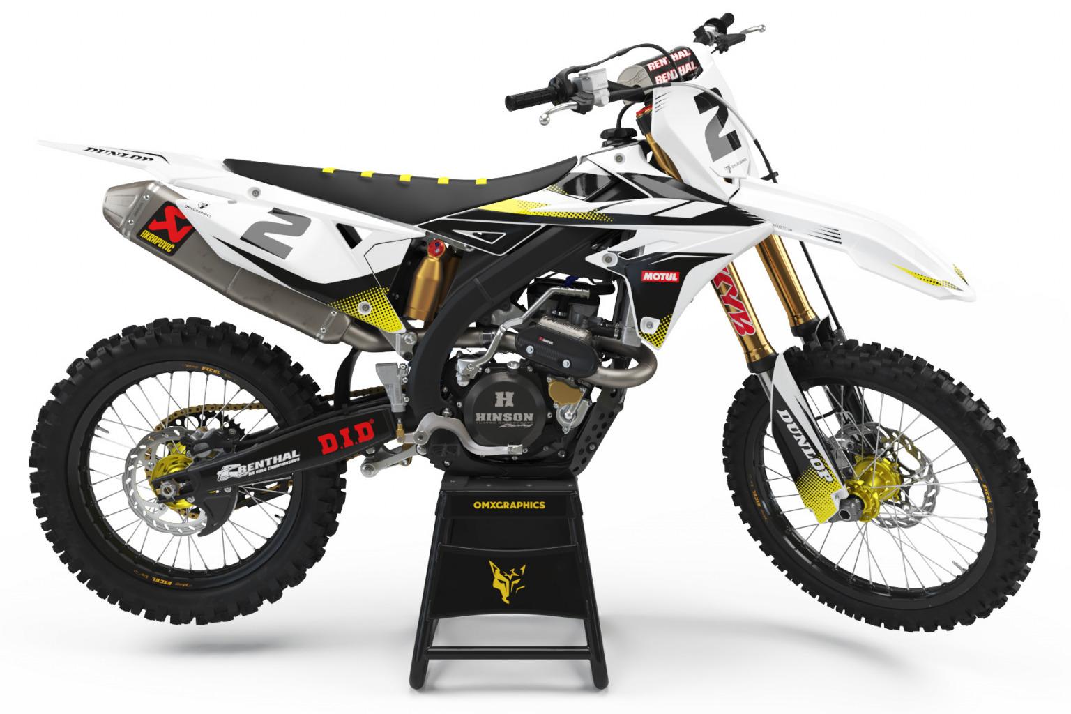 Suzuki Mx Graphics Kit "SMASH' Dark Blue – OMXGraphics
