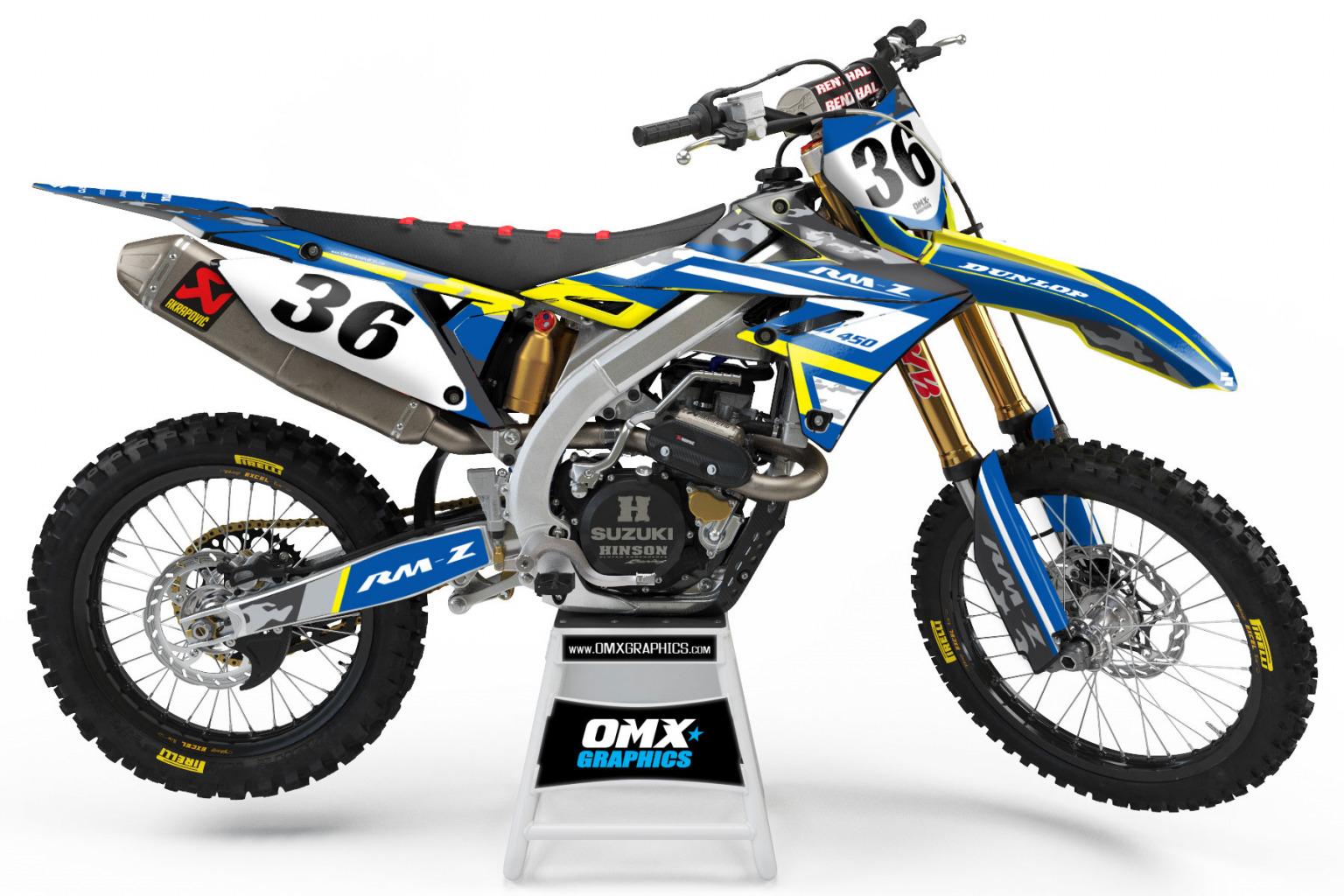 Retro Graphics Kit 90's For Suzuki – OMXGraphics - #1 Retro Graphics