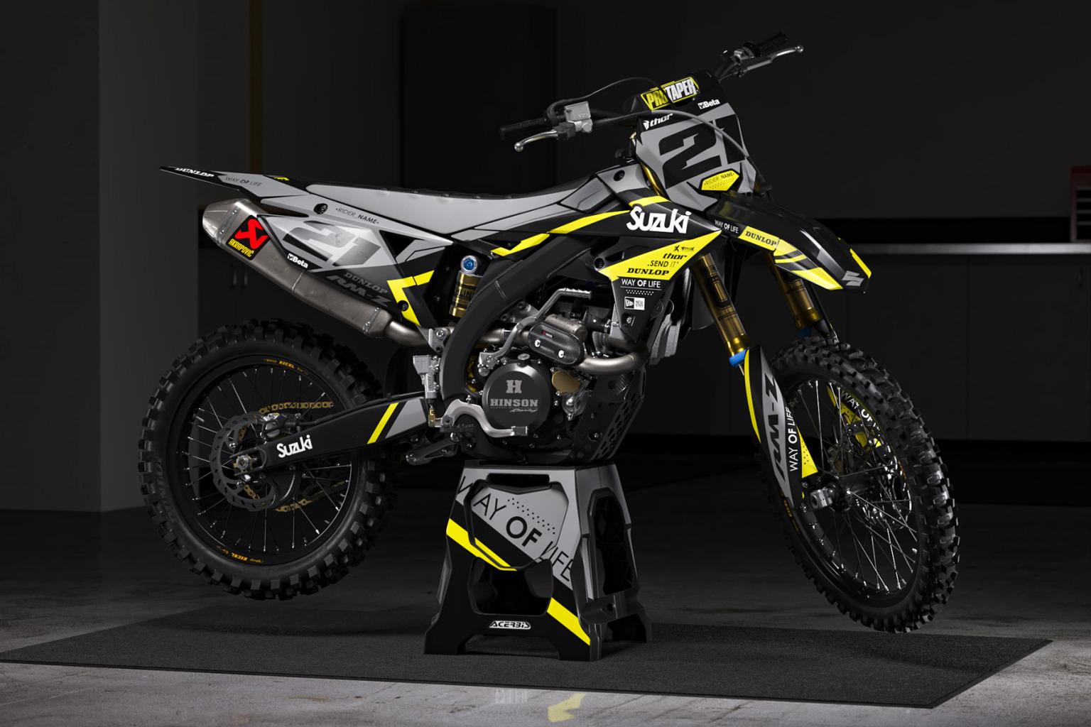 Custom Graphics Kit For Suzuki 'AMUR 2' – OMXGraphics
