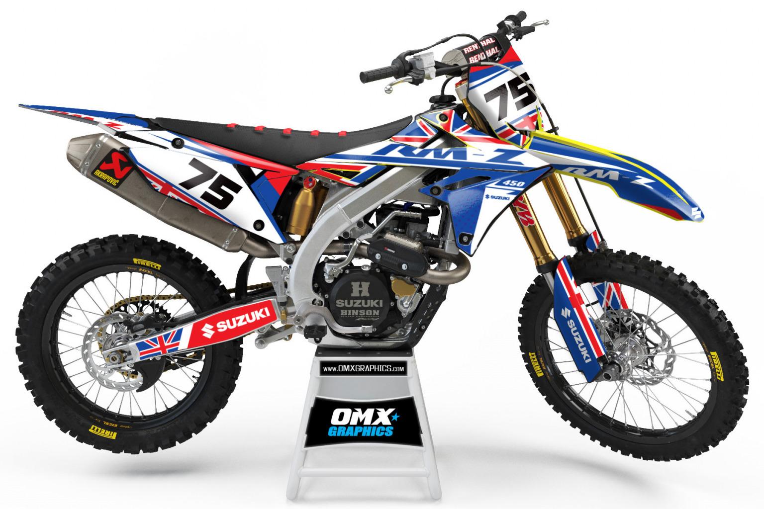 Retro Graphics Kit 90's For Suzuki – OMXGraphics - #1 Retro Graphics