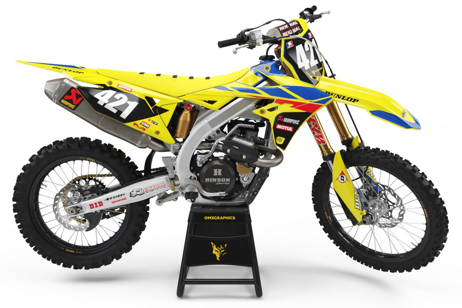 Custom Graphics Kit For Suzuki 'SIBERIAN' – OMXGraphics