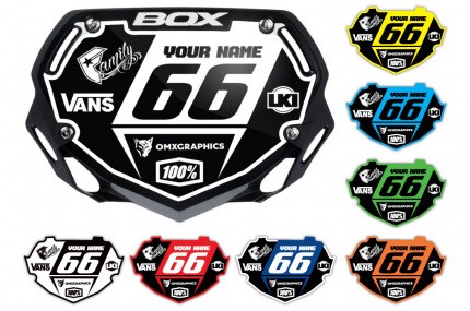 BMX number plate graphics – OMXGraphics – #1