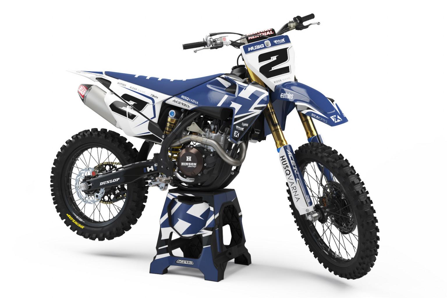 Husqvarna mx decals - Prime Grey – OMXGraphics