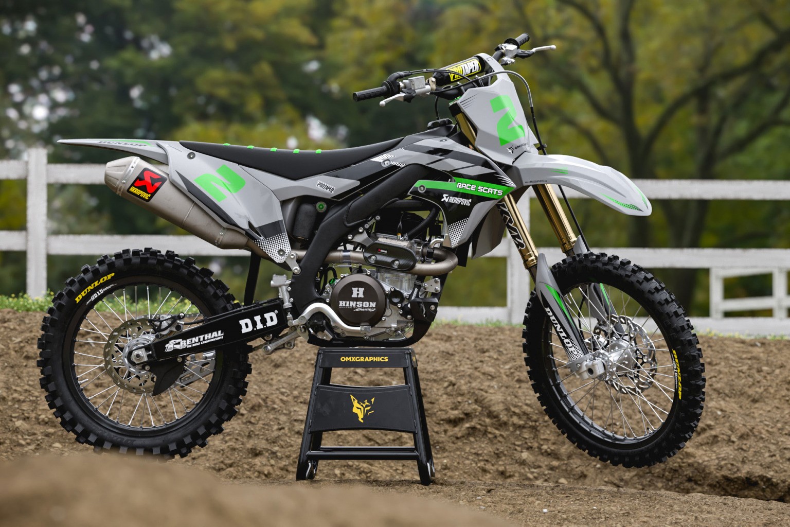 Kawasaki Mx Graphics Kit - NATION – OMXGraphics