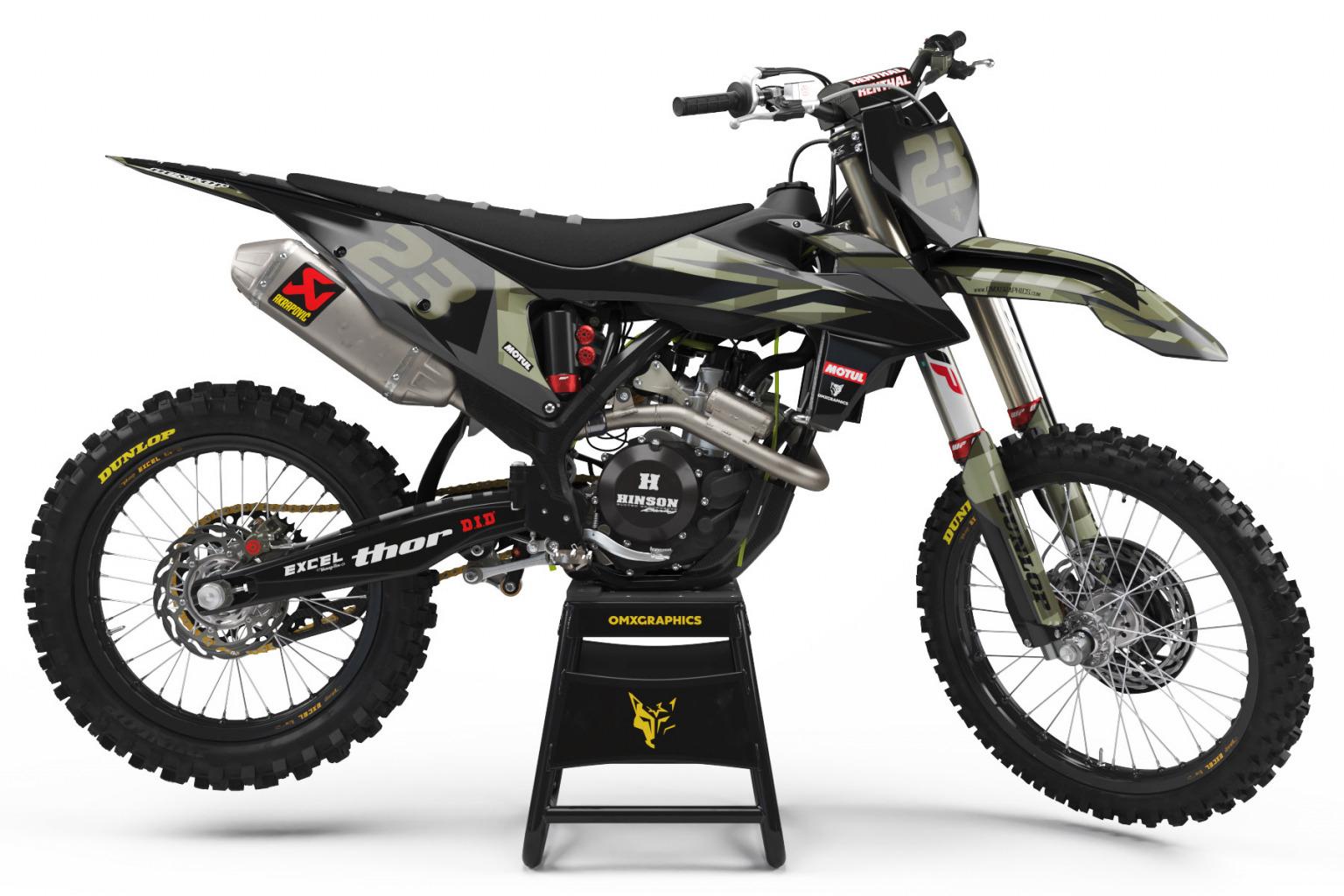 Kawasaki CHOICE Graphics Kit Green – OMXGraphics