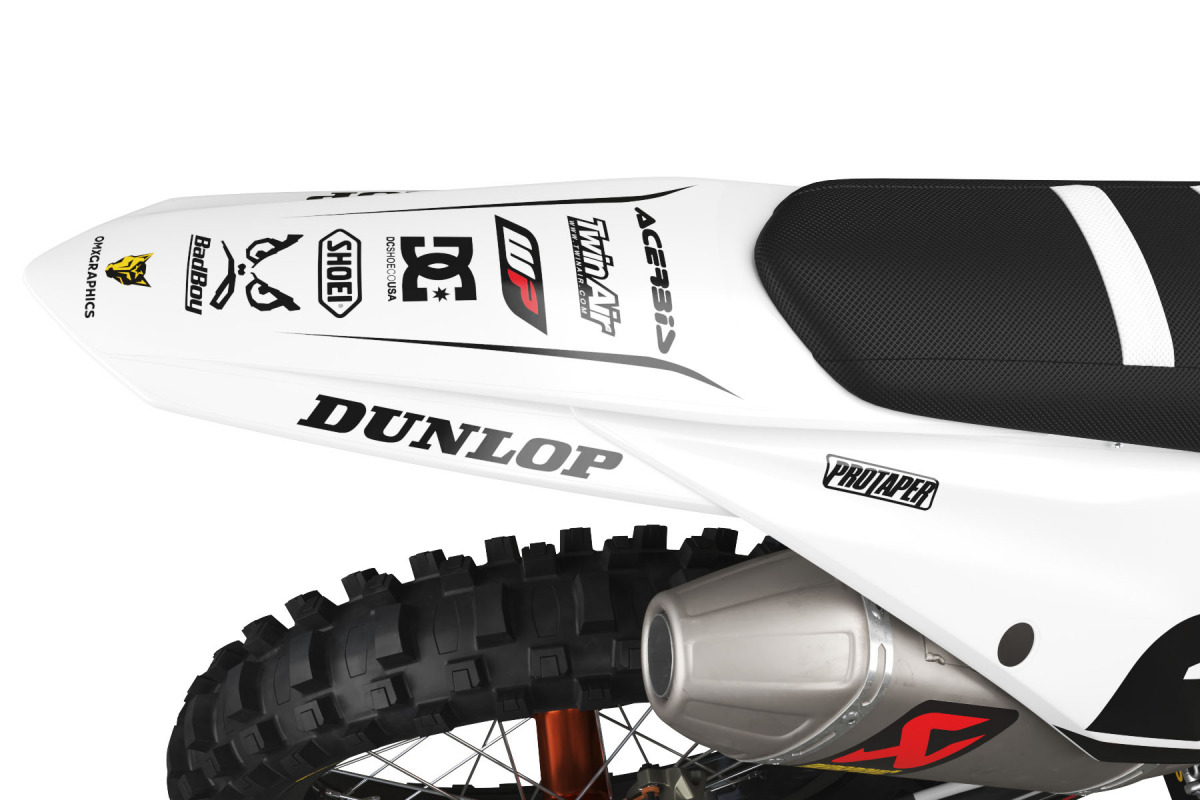 KTM PRIME Graphics Kit White – OMXGraphics