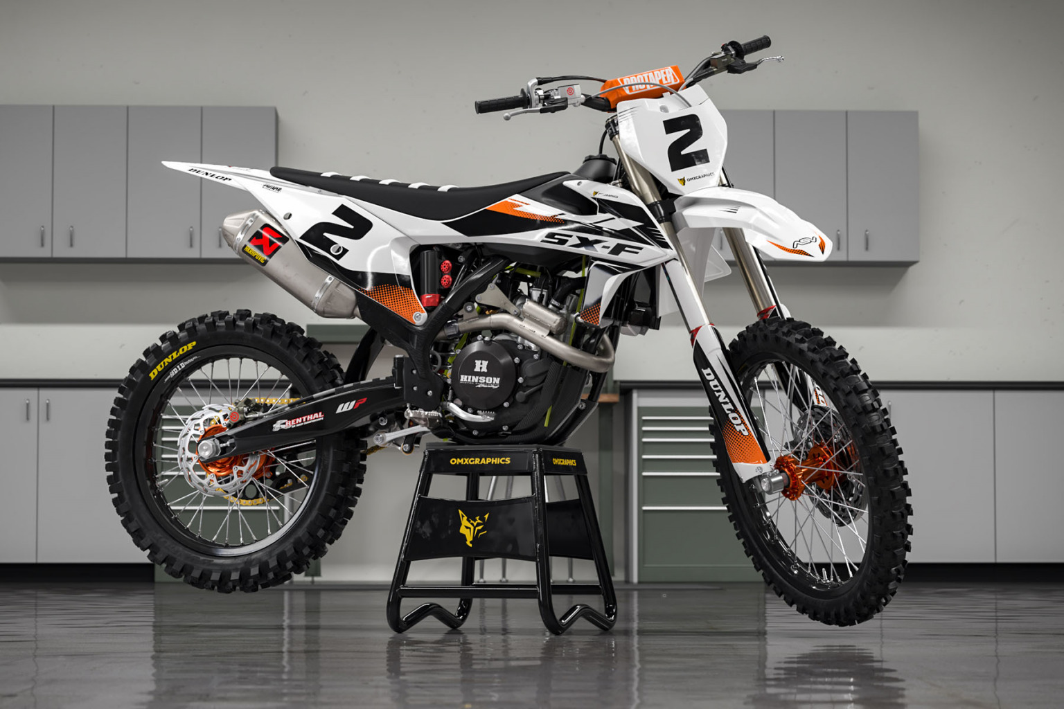 KTM MX Graphics Kit - NATION – OMXGraphics - All models