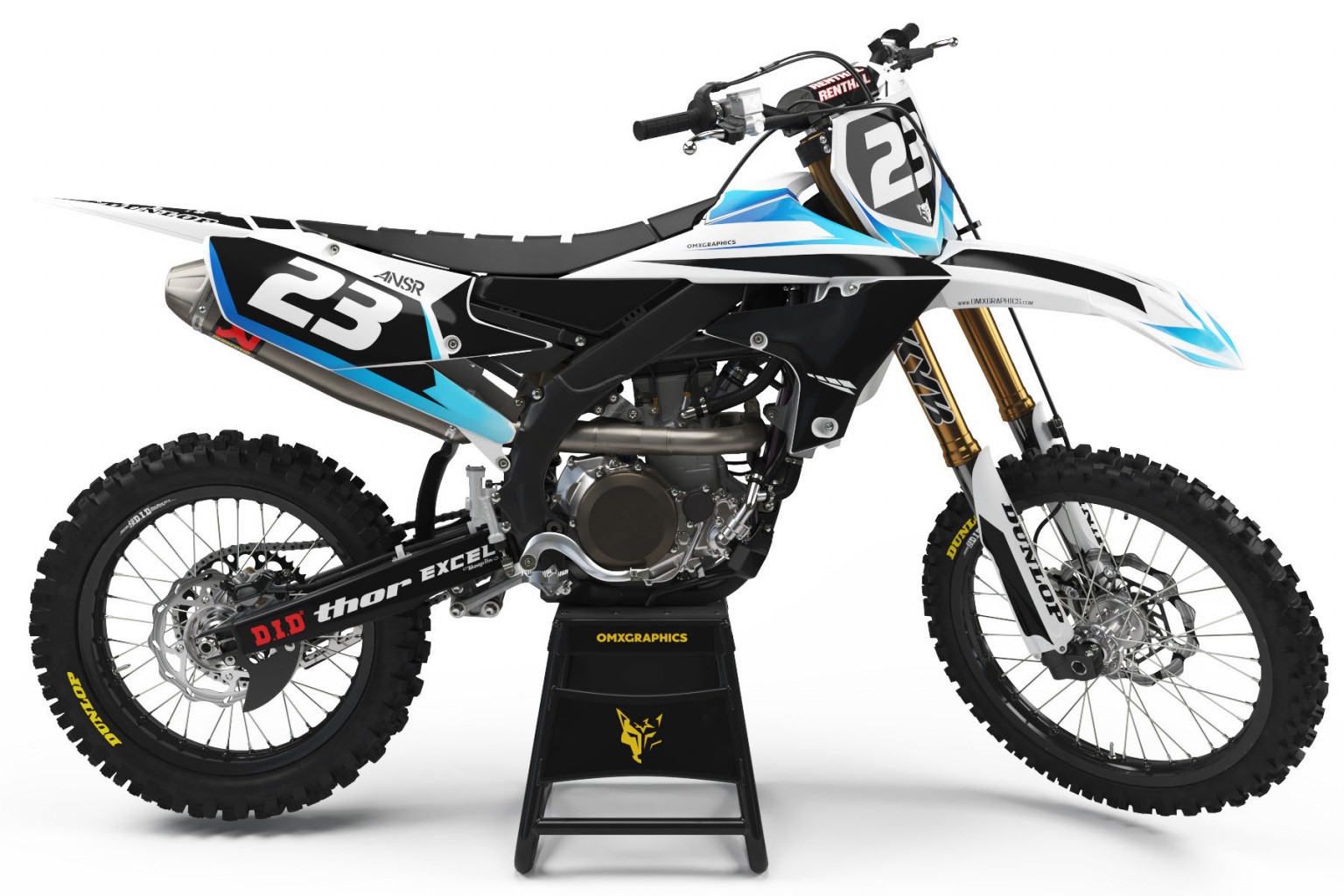 Graphics Kit for Yamaha 'NATION' Dark – OMXGraphics