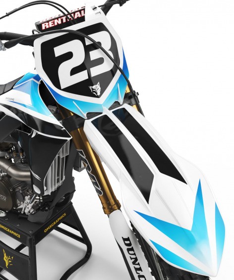 Yamaha CHOICE Graphics Kit Cyan – OMXGraphics