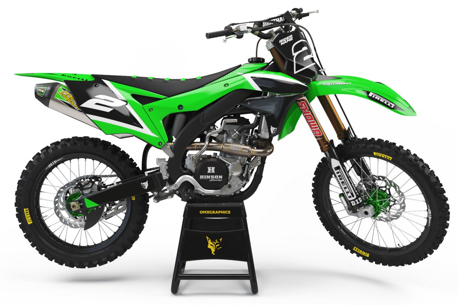 Graphics Kit for Kawasaki 'FLOW' – OMXGraphics