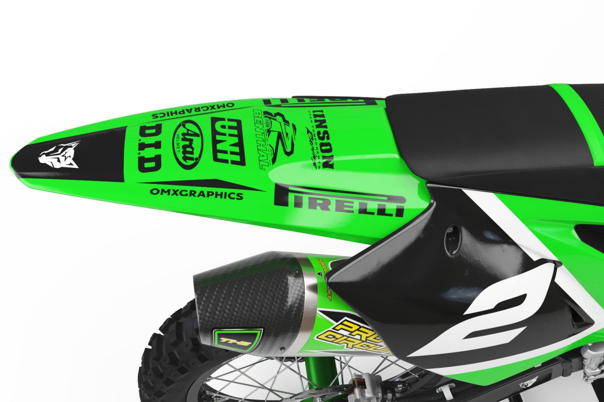 Kawasaki FLOW Graphics Kit – OMXGraphics