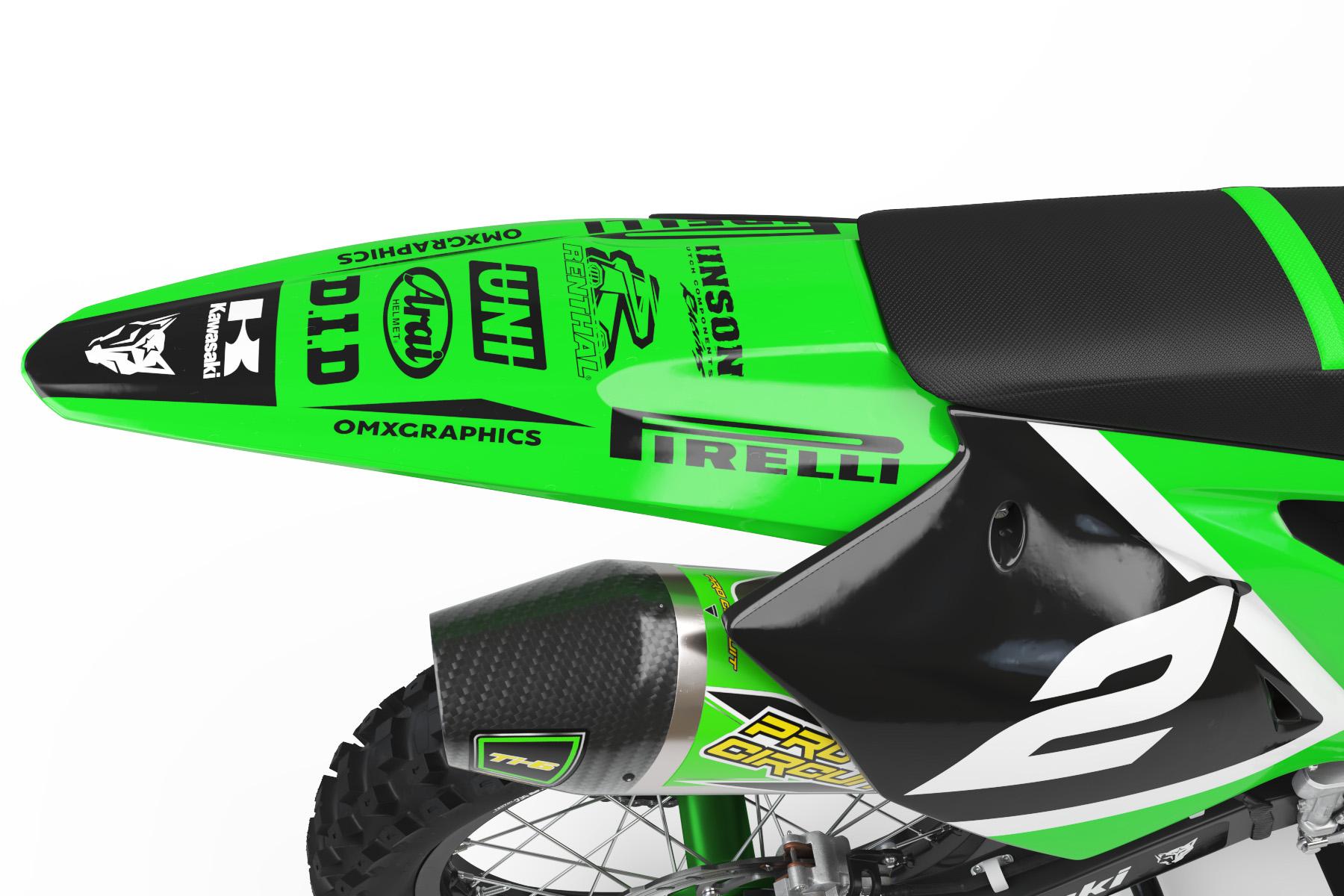 Kawasaki Graphics Kit 'FLOW' – OMXGraphics