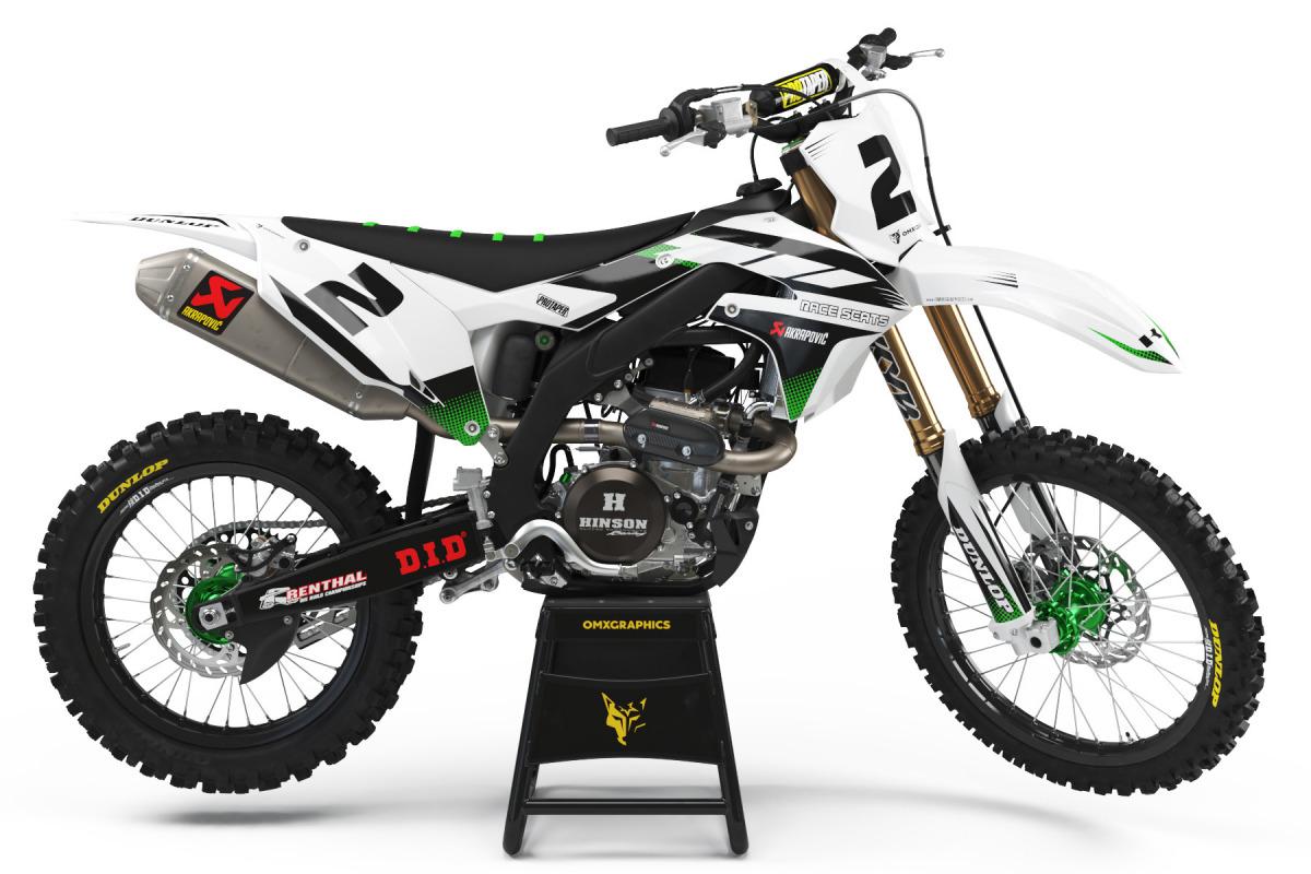 Kawasaki Mx Graphics Kit 'SMASH' – OMXGraphics - Free Customization
