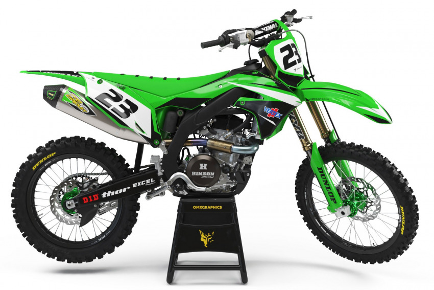 Kawasaki KX 450 Graphics - KX KLX KXF 50 65 85 250 450