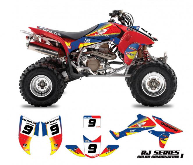 Honda ATV Semi Custom Graphics - RJ – OMXGraphics