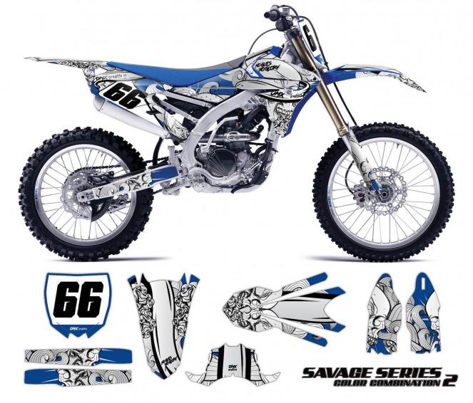 Graphics Kit for Yamaha 'Savage Blue' – OMXGraphics