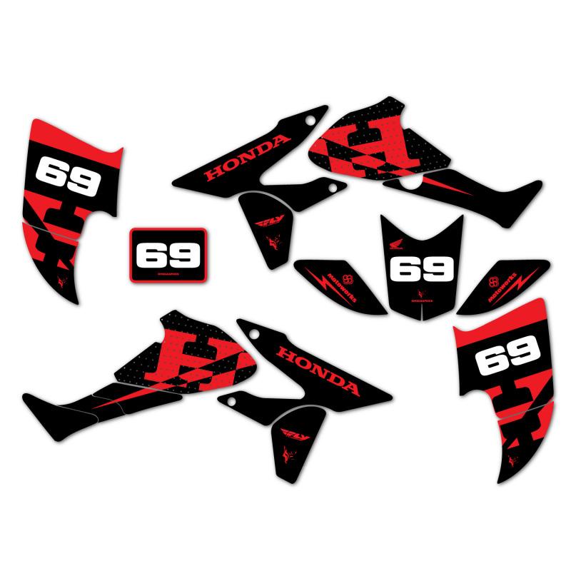 Honda ATV Graphics Kit - Base – OMXGraphics – Top Quality