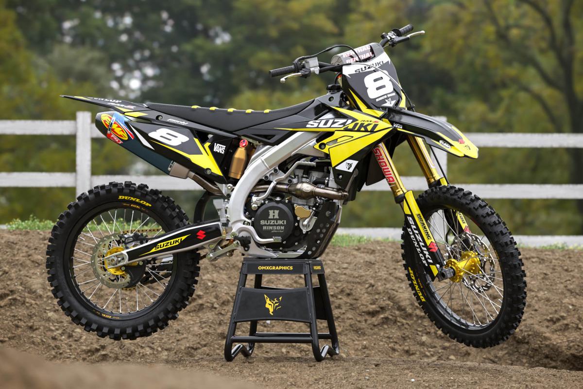 Suzuki TORCH Graphics Kit Factory – Dirt Bike Graphics