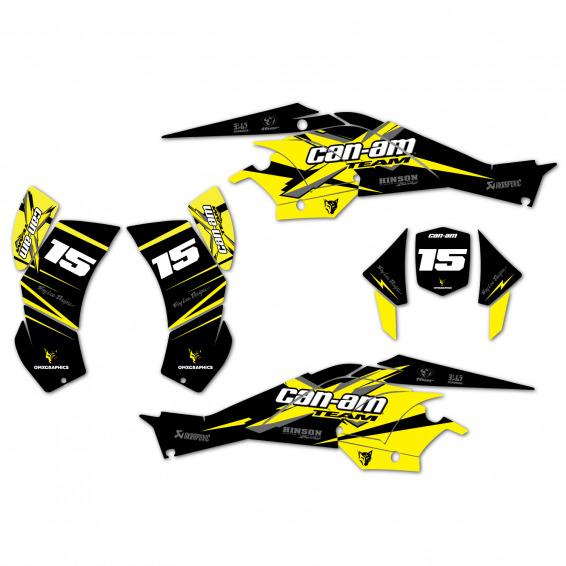 Graphics Kit for Can Am ATV - Base – OMXGraphics
