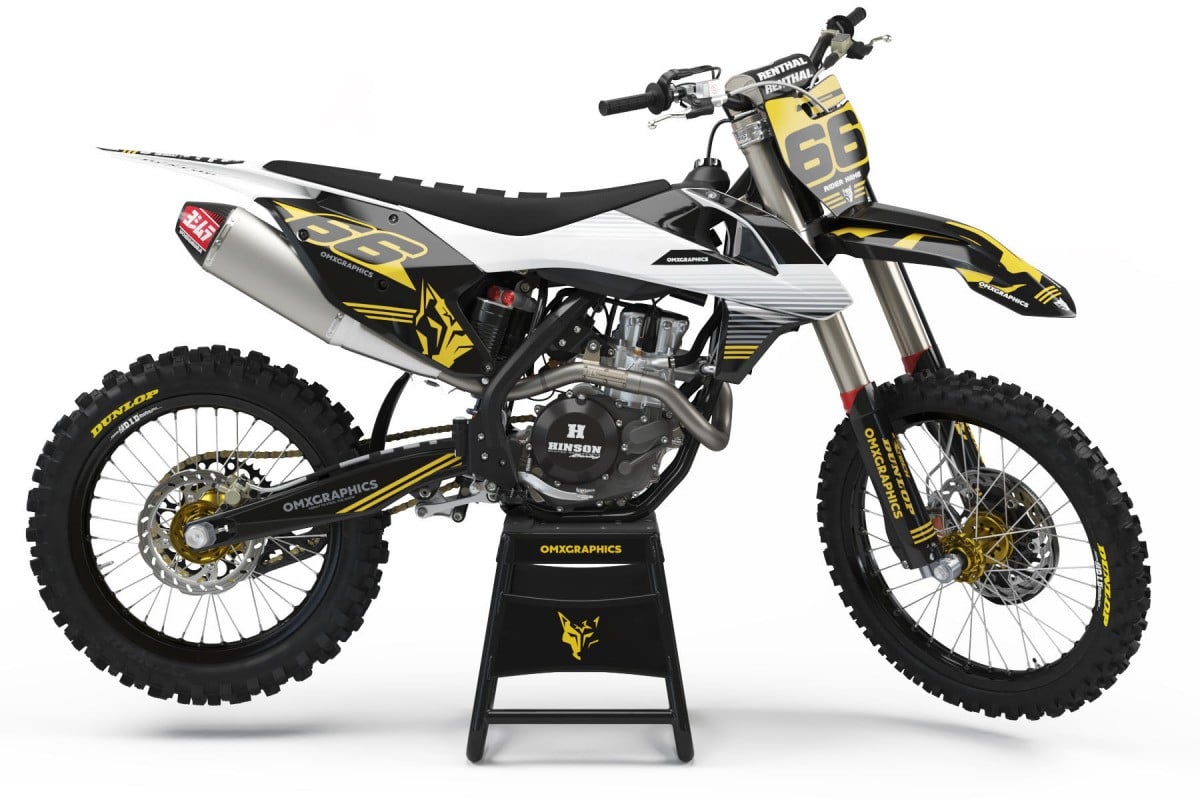 KTM Decals Kit - Fully customisable graphics for KTM dirt bikes