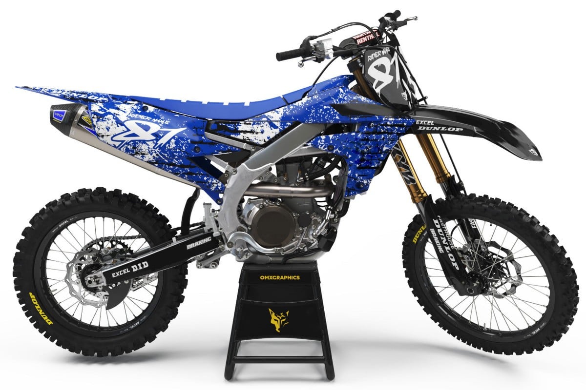Graphics for Yamaha 'Rebel Blue' – OMXGraphics – Free Delivery