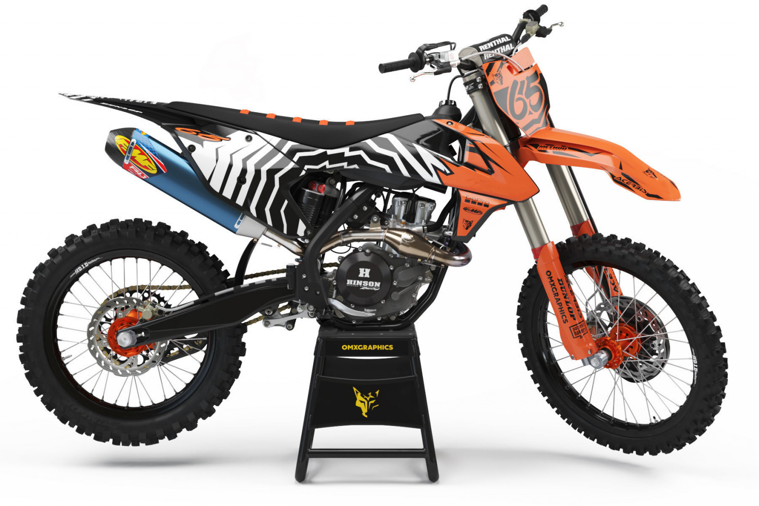 Dirt Bike Graphics for KTM – Ghost – OMXGraphics Top Quality Mx Decals