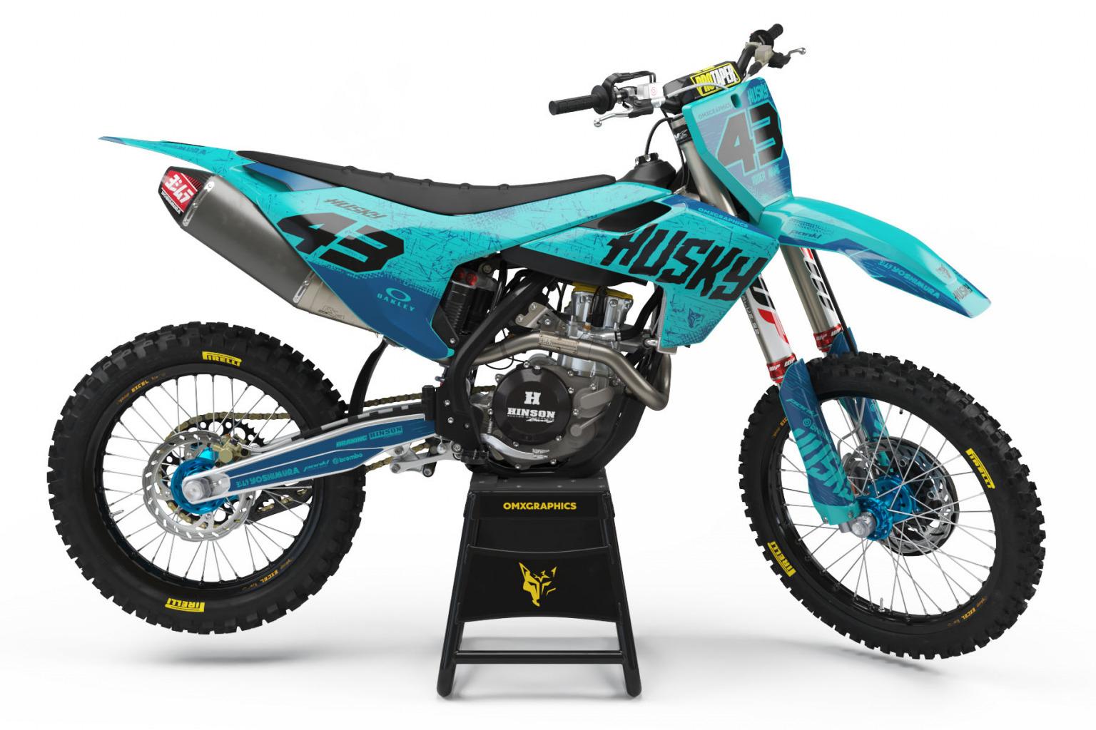 Husqvarna Mx Graphics – OMXGraphics – 21 MIL Ultra Thick – #4