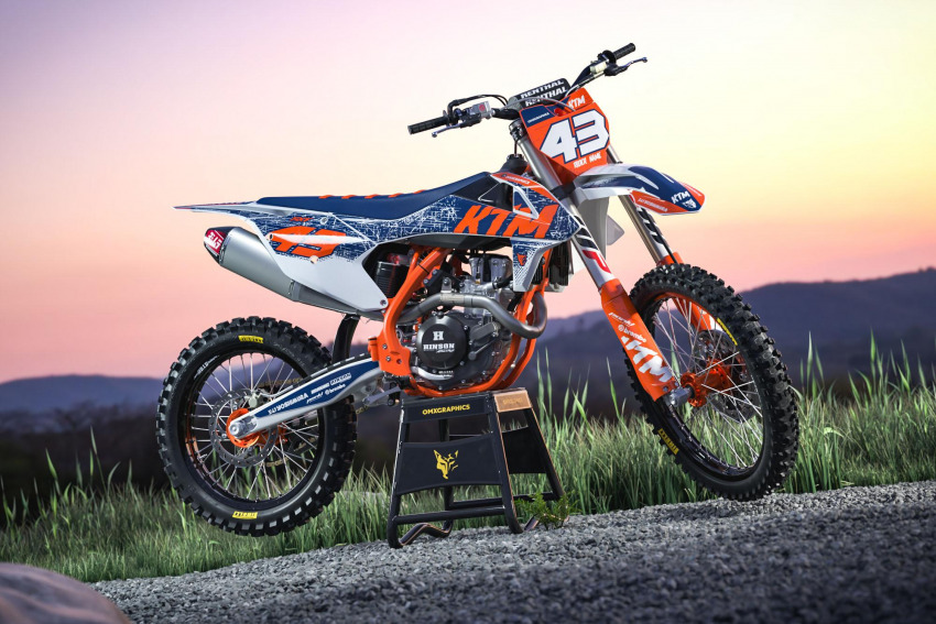 KTM Graphics 'SQUAD BLUE' Kit – OMXGraphics
