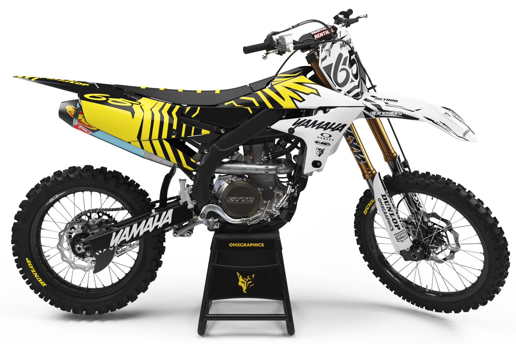 Yamaha 'Ghost Yellow' Graphics Kit – OMXGraphics – 21 MIL Thick