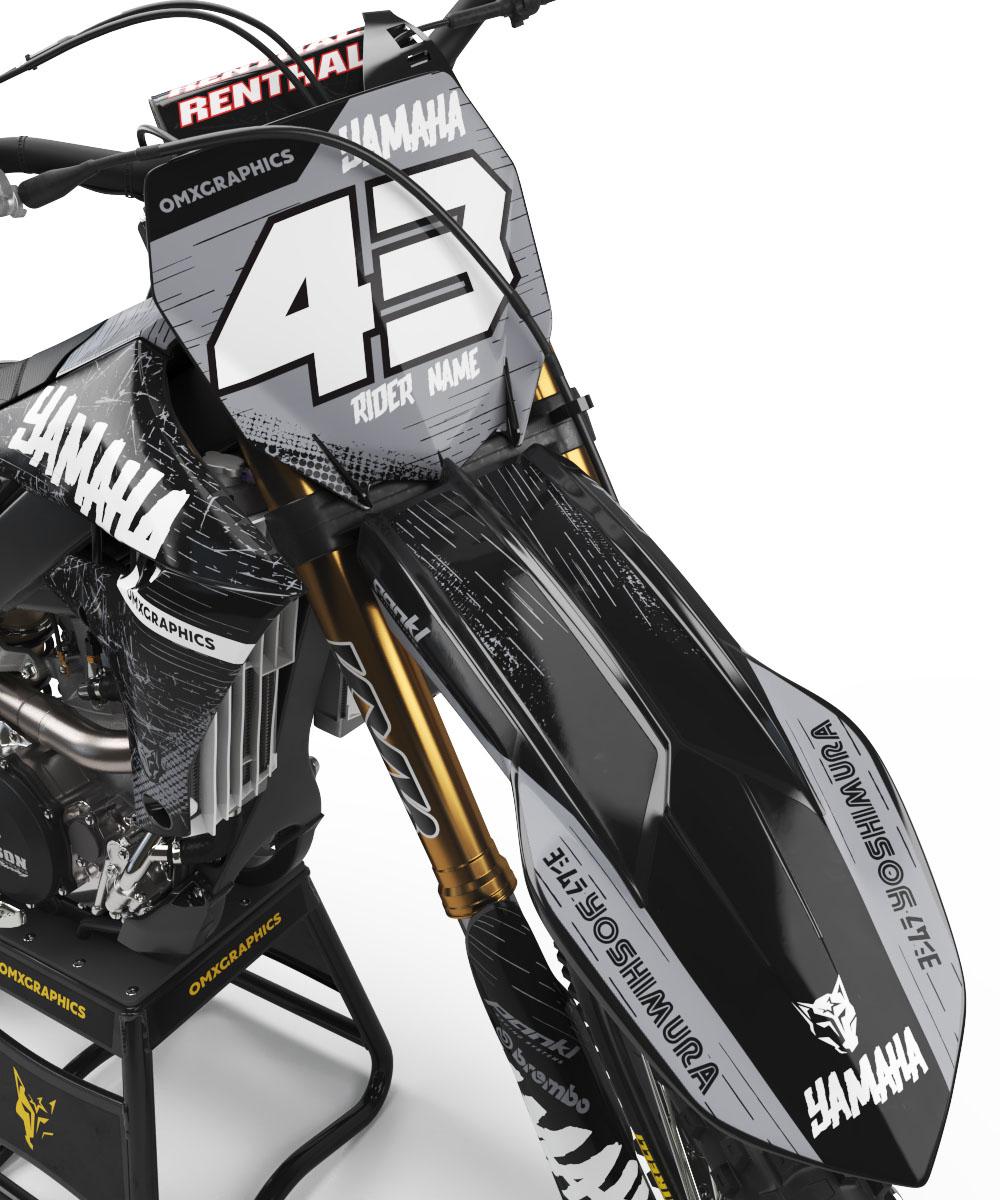 Graphics Kit for Yamaha 'Squad Black' – OMXGraphics – 21 MIL Thick