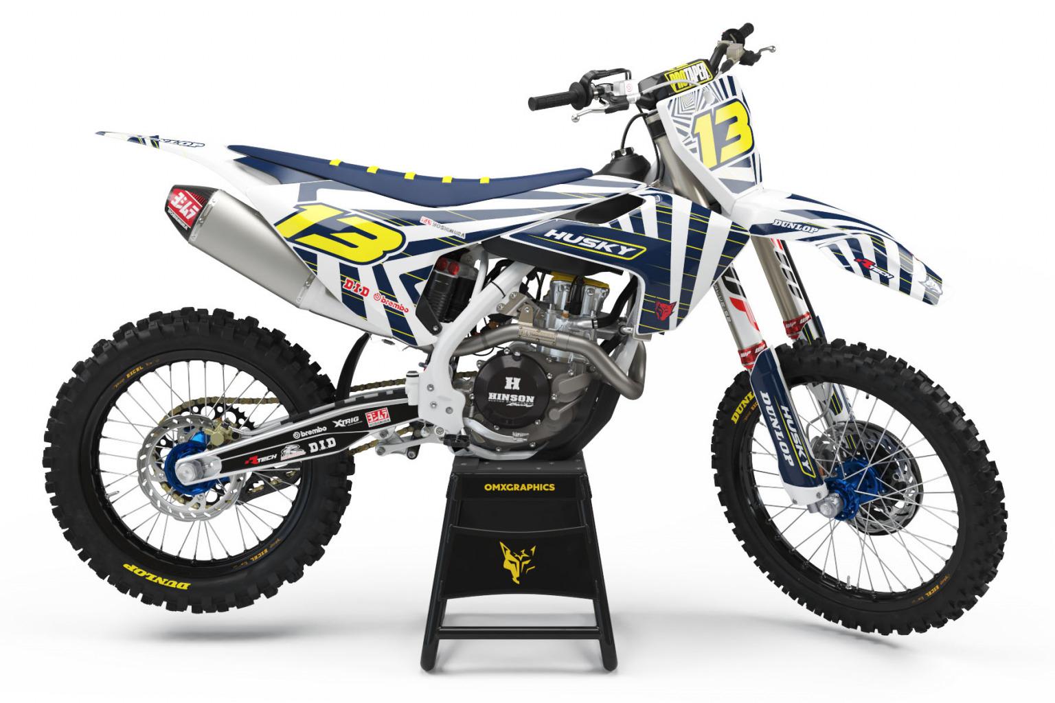 Husqvarna Graphics 'BLAZE' Kit – OMXGraphics