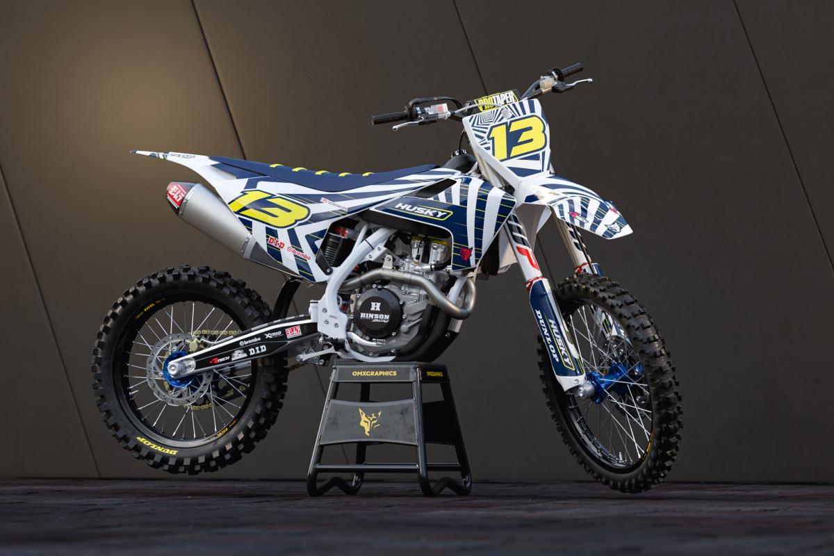 Husqvarna Graphics 'BLAZE' Kit – OMXGraphics