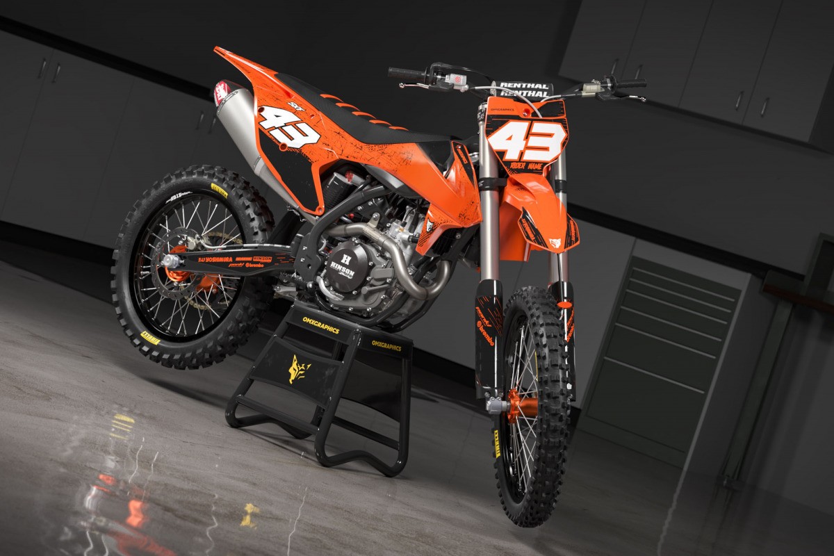 KTM SQUAD Graphics Kit – Dirt Bike Graphics