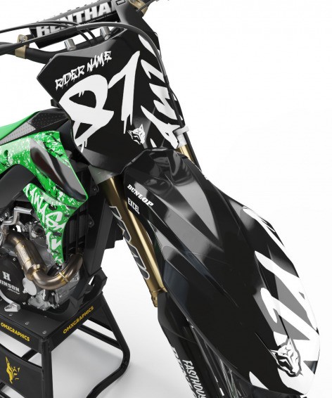 Kawasaki REBEL Graphics Kit Green – OMXGraphics – Superb Quality Kawasaki REBEL Graphics Kit Green – OMXGraphics – Superb Quality