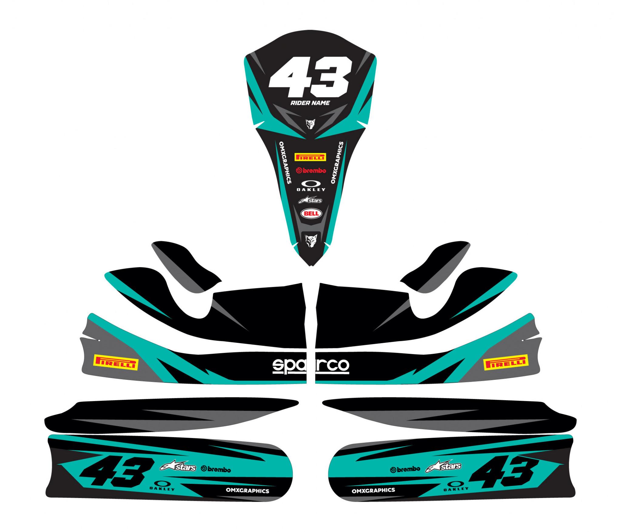 Top Kart Graphics – OMXGraphics - Premium Quality