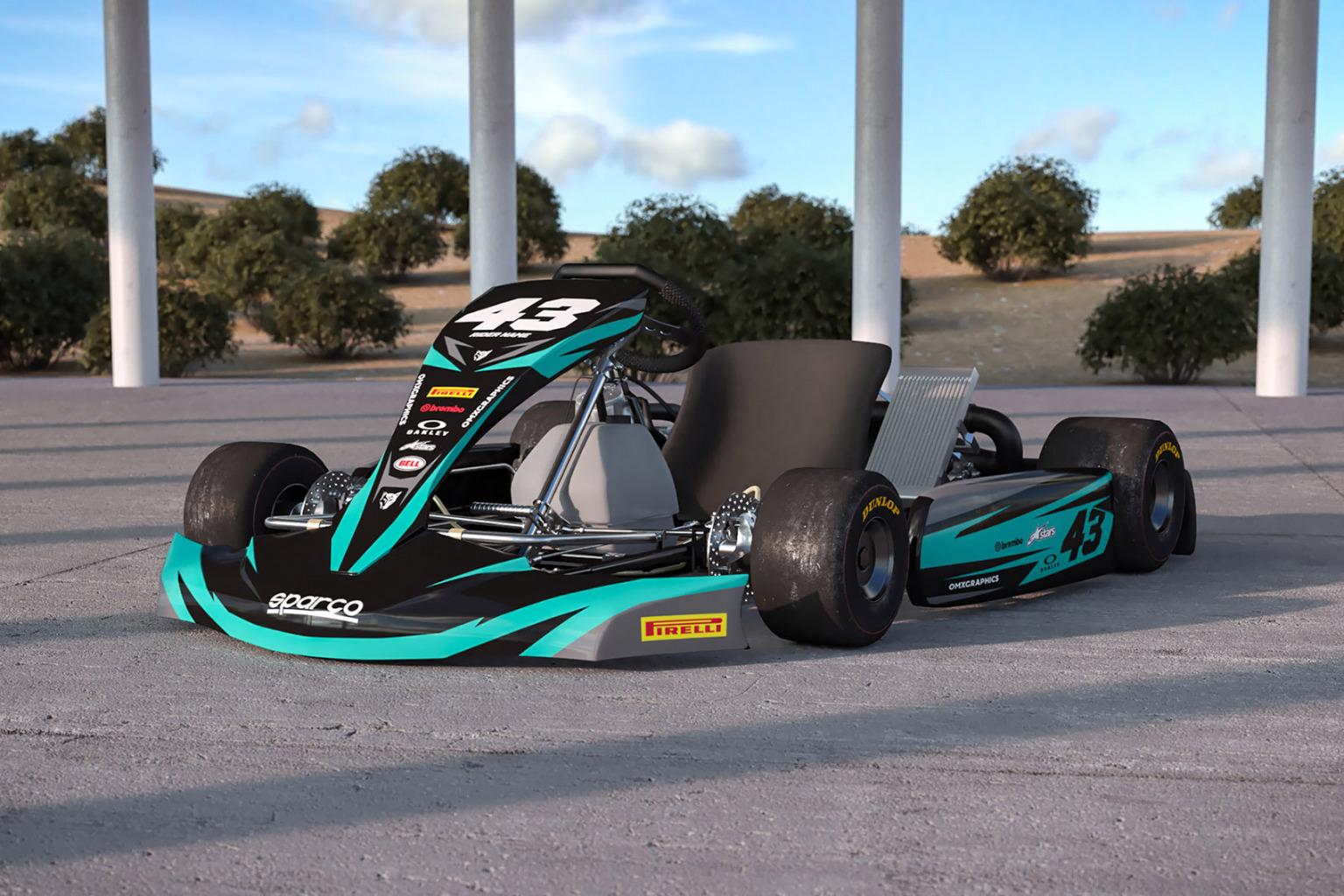 Kart Graphics Kit ‘ALPHA’ – OMXGraphics