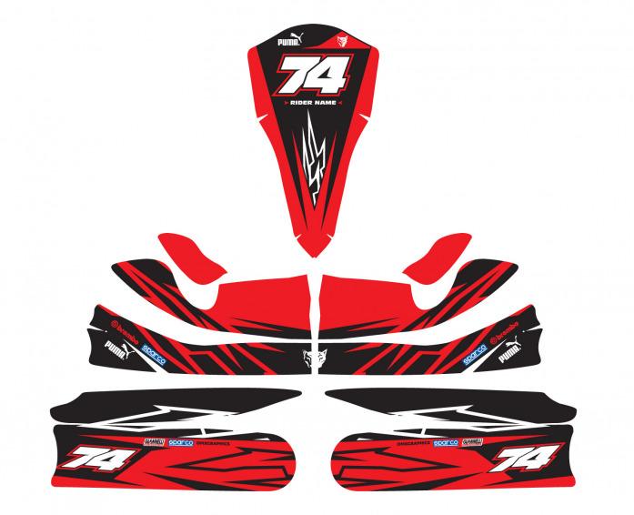 Sodi Kart Graphics Kit 'Knockout' - Free Customisation & Delivery