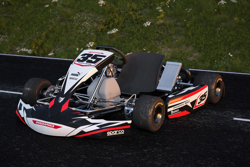 Arrow Kart Graphics 'RAZOR' - Fully Customisable