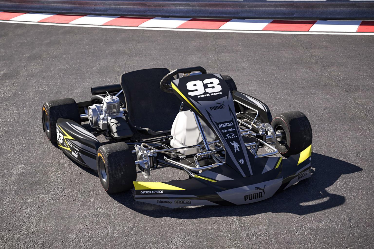 Kart Decals Kit ‘SLIDE’ – OMXGraphics