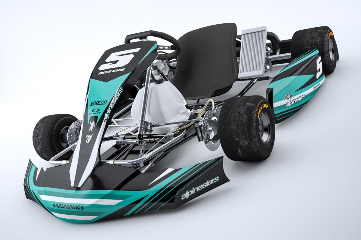 Sodi Go Kart Graphics 'Strike' - Top Quality - Free Customisation