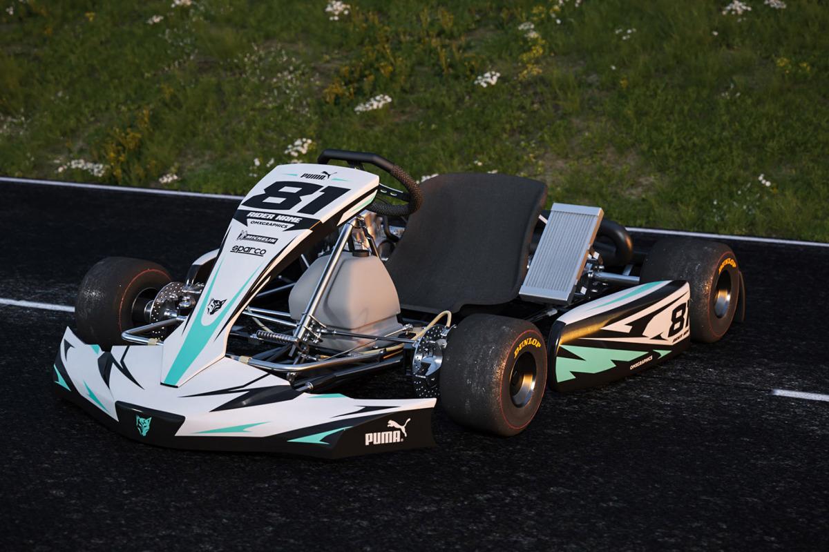 Go Kart Graphics Kit 'Avenger' – OMXGraphics - Fully Customisable