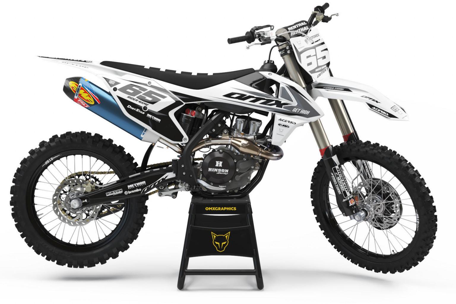 Graphics for KTM 'ATTACK WHITE' – OMXGraphics