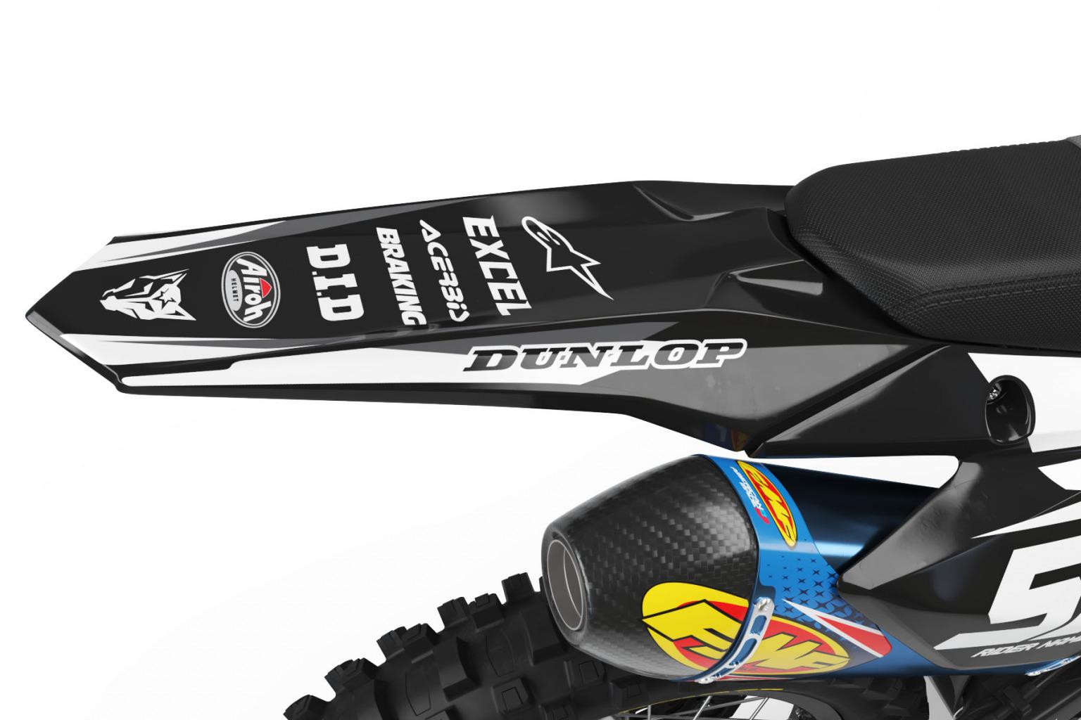 Suzuki DAZZLE Graphics Kit Grey – OMXGraphics