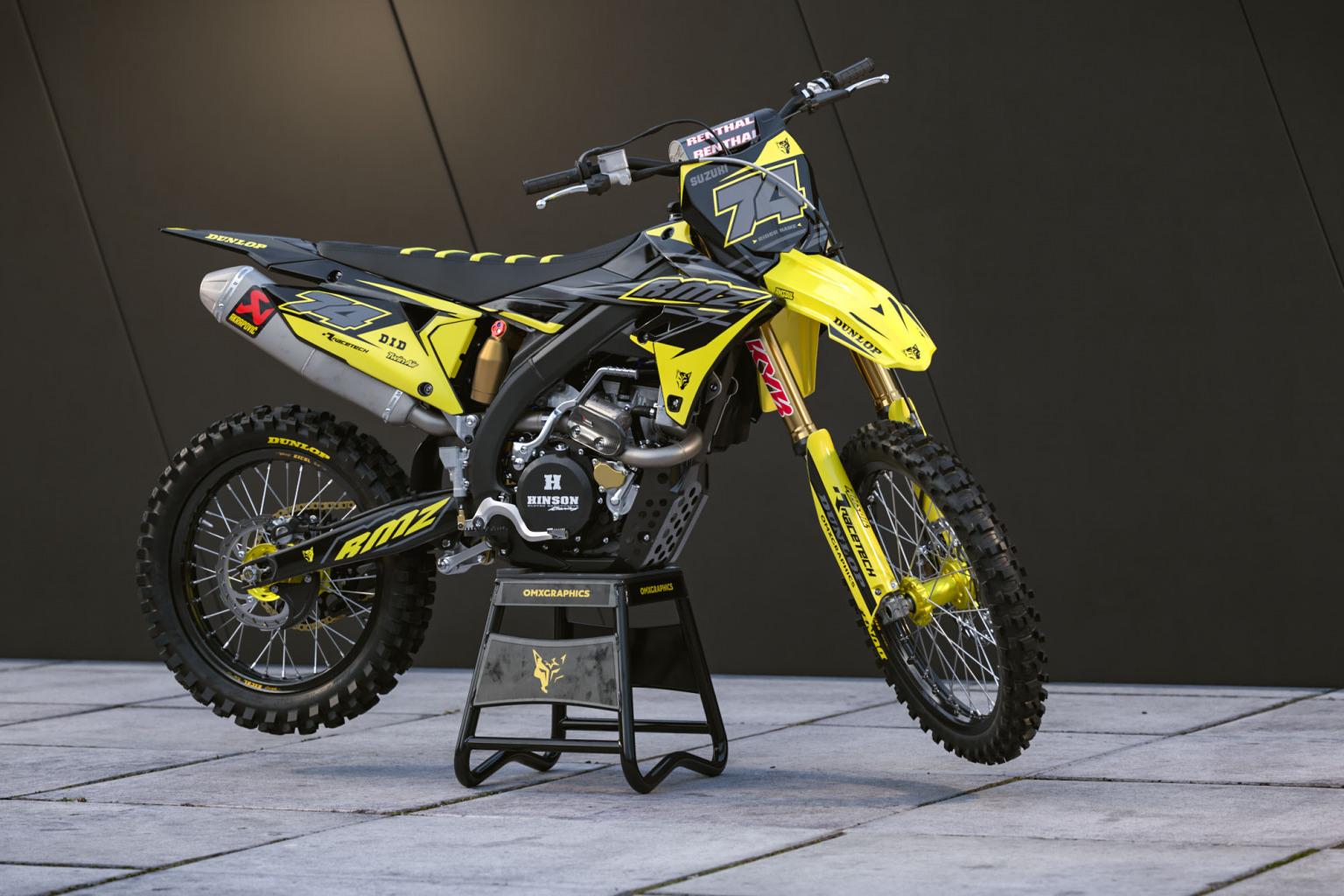 Suzuki RAGE Graphics Kit – OMXGraphics