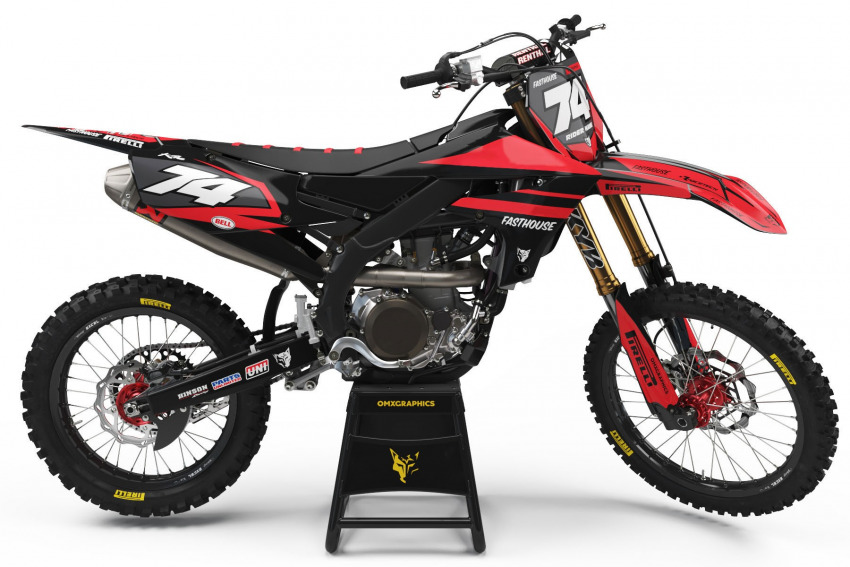 Graphics Kit for Yamaha 'GANG RED' – OMXGraphics – 21 MIL Thick