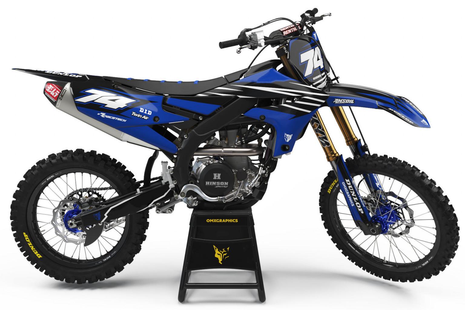 Graphics Kit for Yamaha 'RAGE' – OMXGraphics – 21 MIL Thick