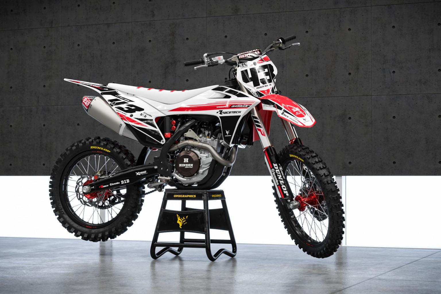 GasGas Mx Graphics Kit 'Fame' – OMXGraphics - 50+ Custom Designs